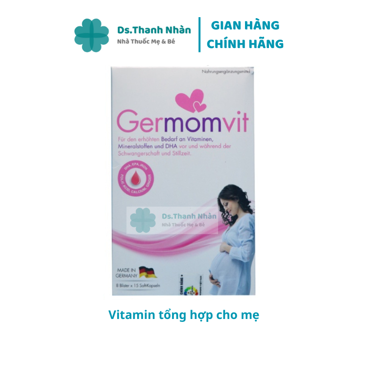 GERMOMVIT [Chính Hãng] vitamin tổng hợp cho phụ nữ trước, trong và sau ...