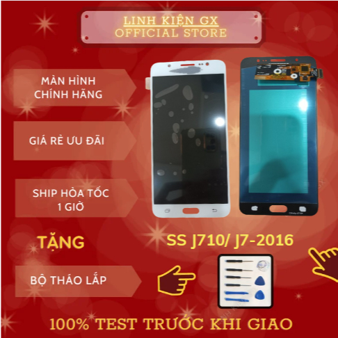 Màn hình SAMSUNG J710 OLED Màn Hình điện thoại Cho Samsung OLED J7 2016/ J710 có bảo hành ...