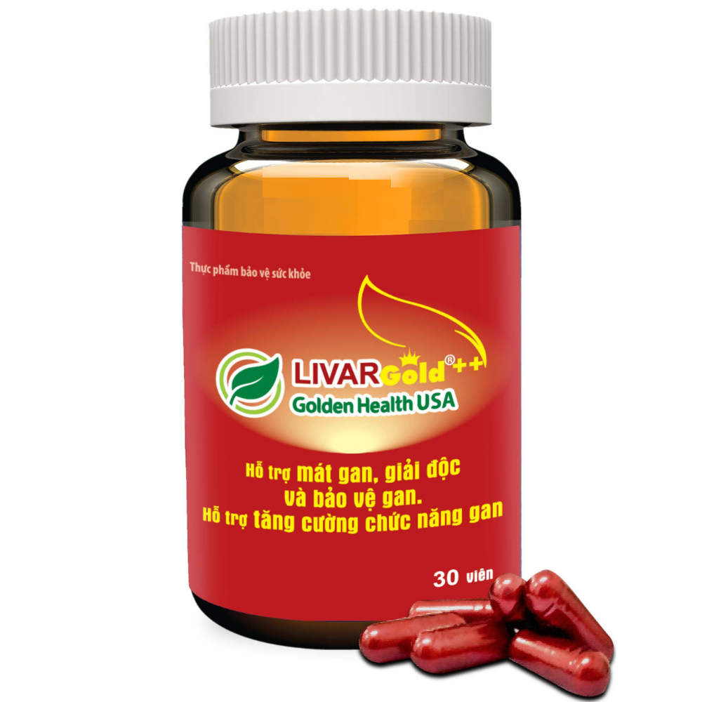 LIVAR GOLD Giúp tăng cường chức năng gan giải độc gan C30V | Shopee ...