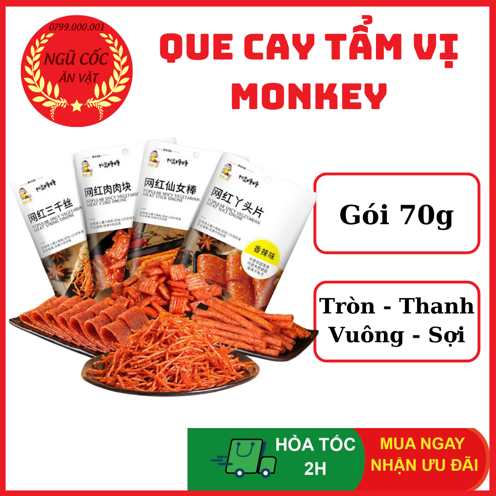 Que Cay Trung Quốc - Que Cay Tẩm Vị Monkey - Que Cay Trùng Khánh Tẩm Vị ...