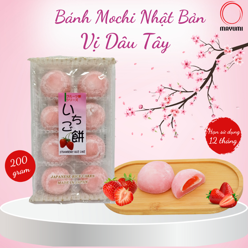 Bánh Mochi Nhân Trái Cây Nhật Bản Thương Hiệu Sachi Mochi | Shopee Việt Nam