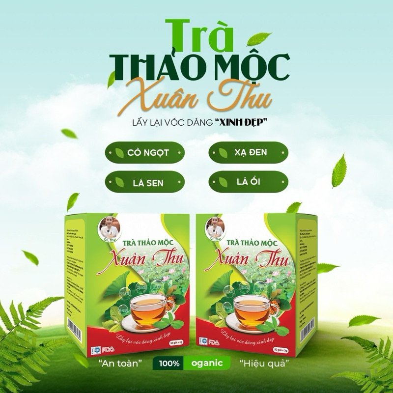 Trà thảo mộc Xuân Thu ( 5 hộp) | Shopee Việt Nam