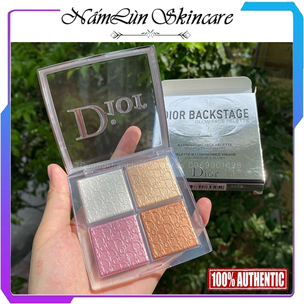 Phấn Bắt Sáng Highlight Dior Backstage Glow Face Palette Màu 001,006 ...