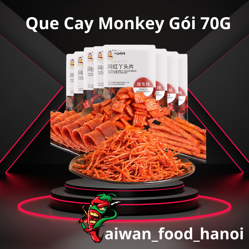 Que Cay Tẩm Vị Monkey - Que Cay Trùng Khánh - Que Tăm Cay Trung Quốc ...