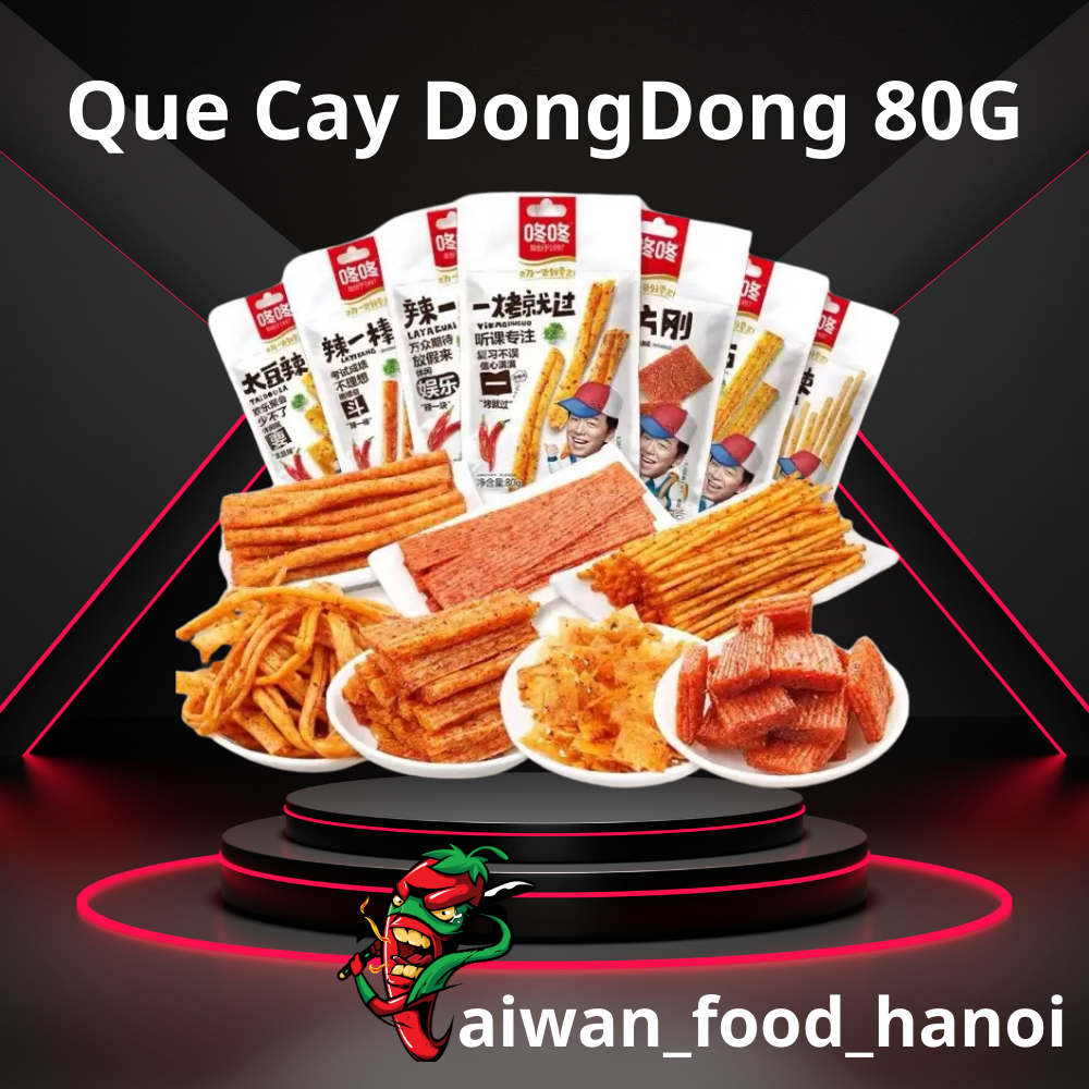Que Cay Tẩm Vị Dong Dong - Que Cay Trùng Khánh - Que Cay Trung Quốc Siêu Hot - Gói To 80g ...