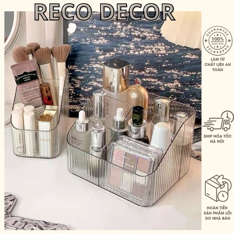 Hộp Mini Trong Suốt Acrylic Đựng Cọ Đồ Makeup Sắp Xếp Decor Bàn Trang ...