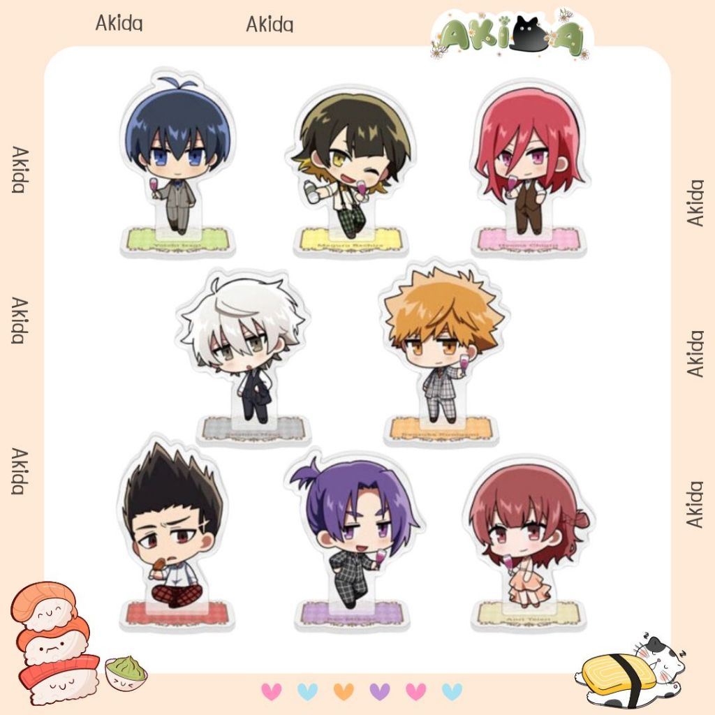 [Akida] Mini standee / Tượng tĩnh nhỏ nhân phẩm - Party ver - Blue lock ...