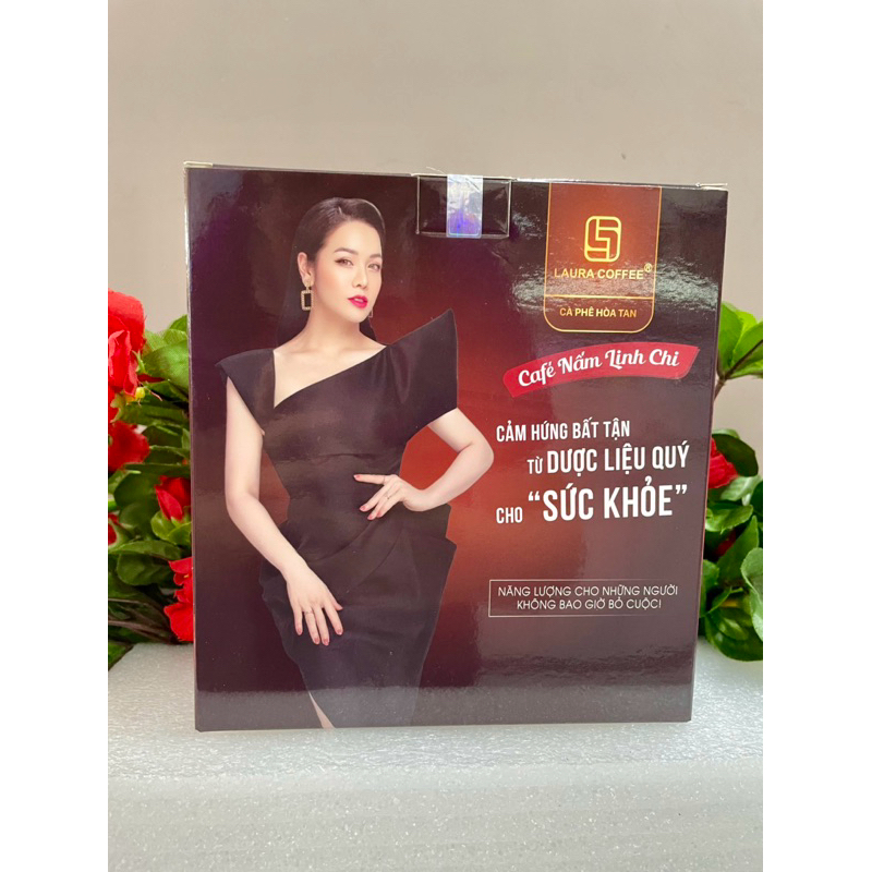 Cà phê nấm Linh chi Laura Coffee Hộp 10 gói - Laura Sunshine Nhật Kim ...