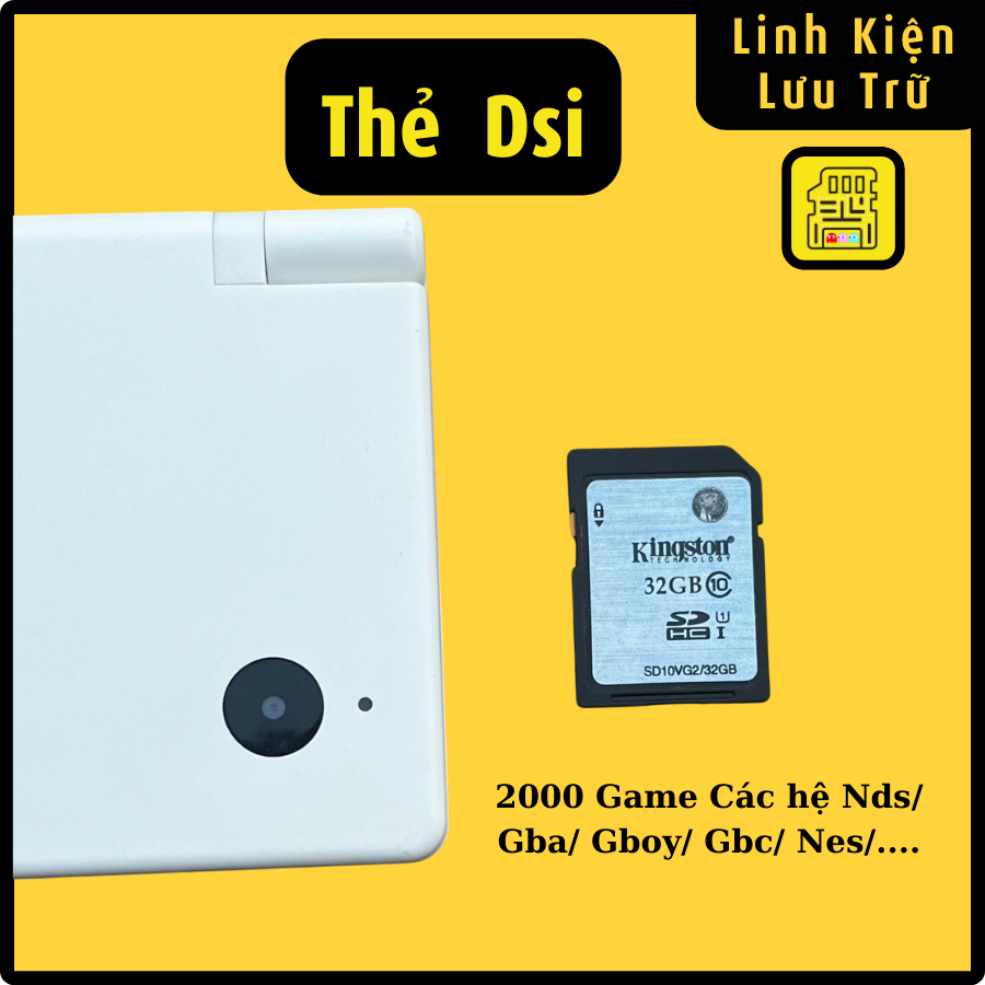 Thẻ Nhớ SD Card 32GB Dành Cho Nintendo Dsi /Dsi Xl ( sẫn game) | Shopee ...