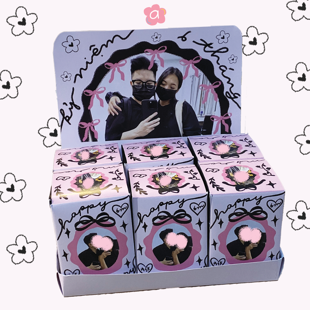 Hộp quà tặng Blind Box thiết kế theo yêu cầu | Quà tặng người yêu độc đáo | In ảnh theo yêu cầu ...