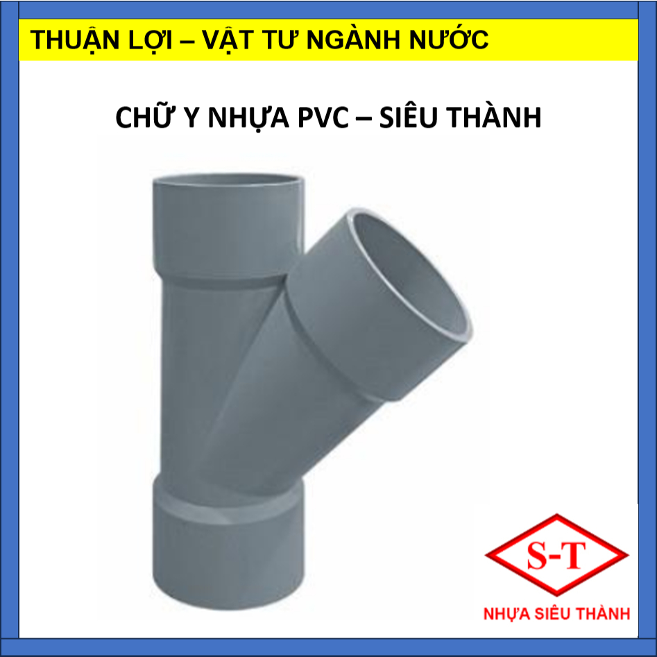 CHỮ Y NHỰA PVC SIÊU THÀNH - 90/110/114/140MM | Shopee Việt Nam