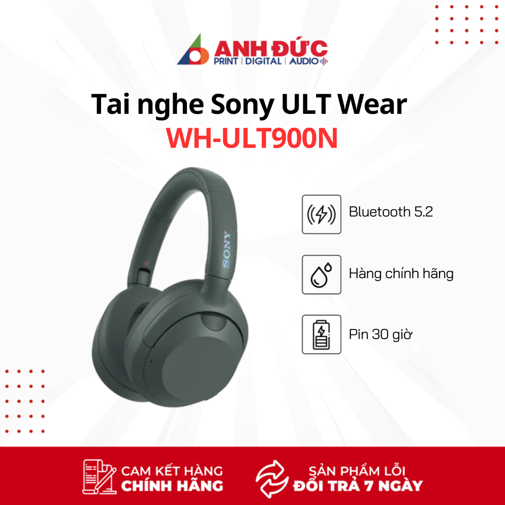 Tai Nghe Bluetooth Sony ULT Wear WH-ULT900N - Hàng Chính Hãng | Shopee ...