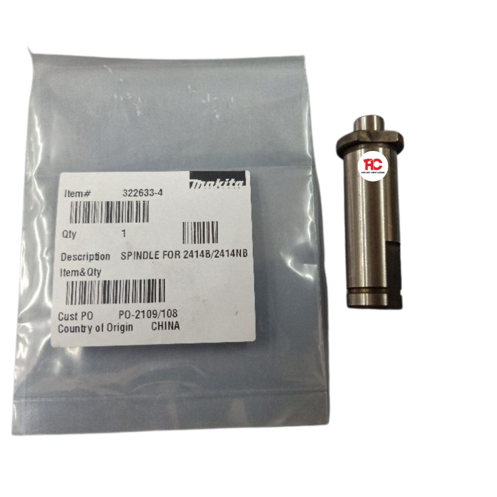 Trục nhông máy cắt sắt Makita MT243 M2401 M2402, 2414NB 322633-4 chính ...