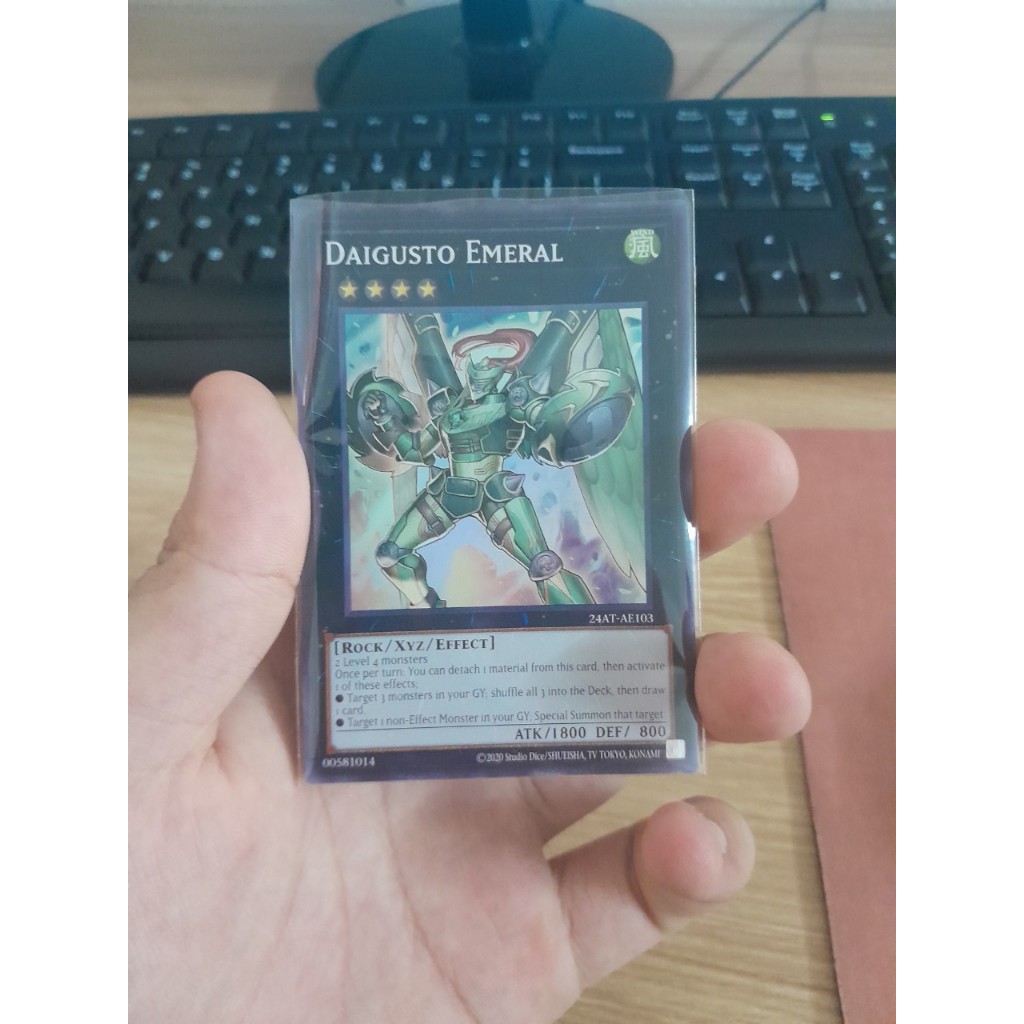 [ 29042024 ] Thẻ bài Yugioh chính hãng 24AT-AE103 Daigusto Emeral ...
