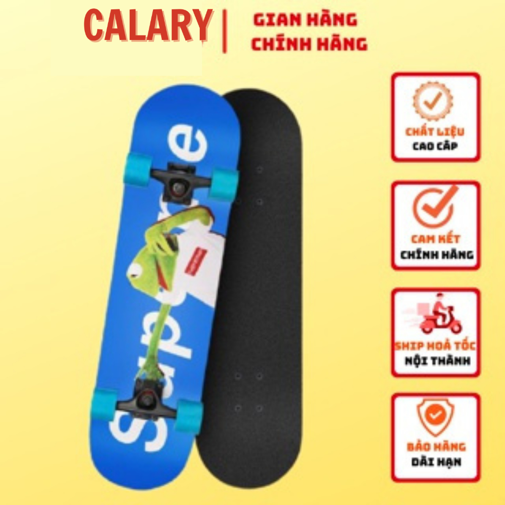 Ván Trượt Cougar-Skate Board 1100-14 Chính Hãng Họa Tiết Chú Ếch Nền ...
