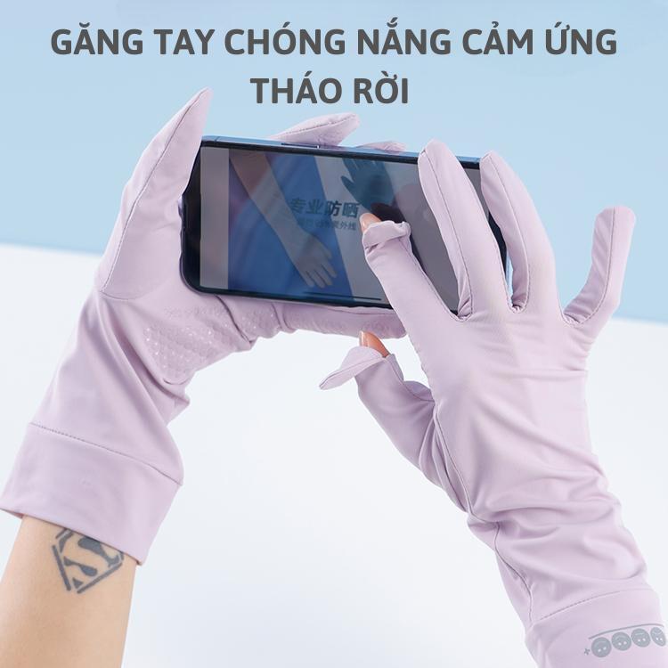 Găng Tay Bao Tay Chống Nắng Mùa Hè Ngắn Tay Chống Tia Cực Tím Có Thể ...