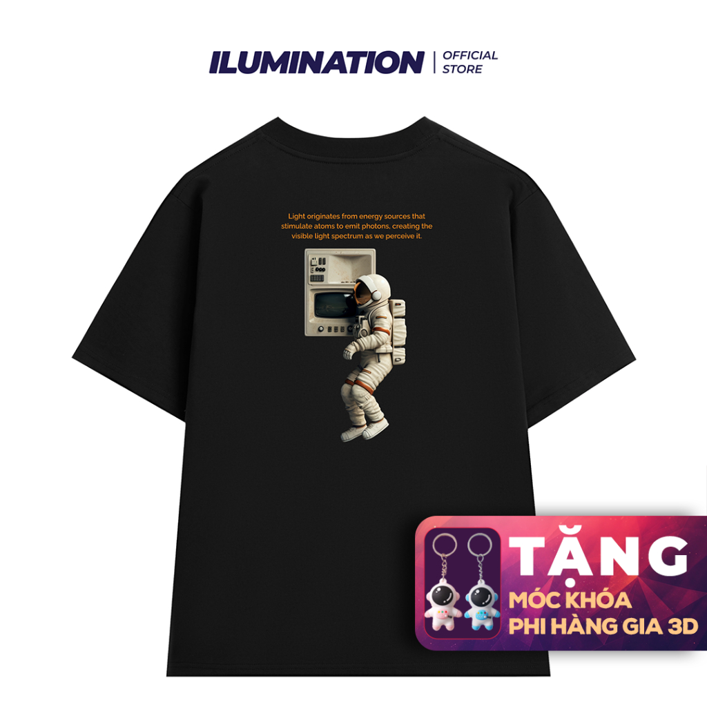 Áo Thun Local Brand ILUMINATION Phi Hành Gia First Collection ILU2 | Shopee Việt Nam