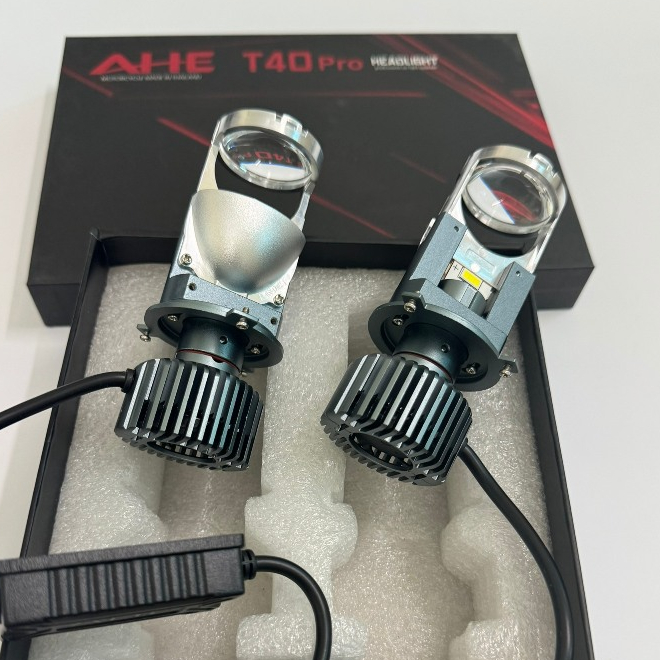 Pha Led Bi Cầu Mini PRO/T40 hiệu suất 70W Bản Nâng Cấp, mẫu mã mới 2024 ...