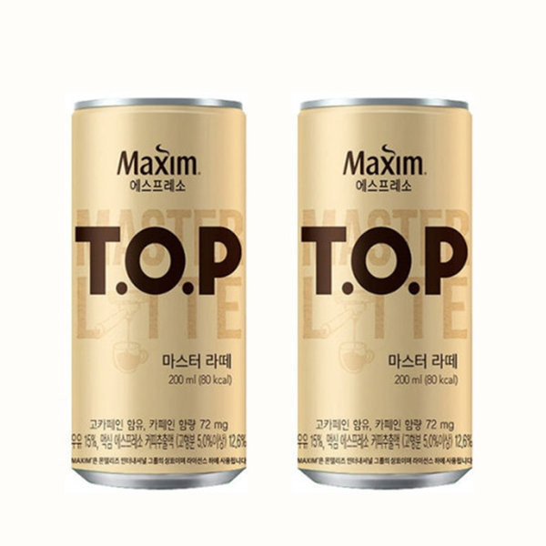 Cafe lon TOP Maxim 200ml | Ktown Market | Shopee Việt Nam
