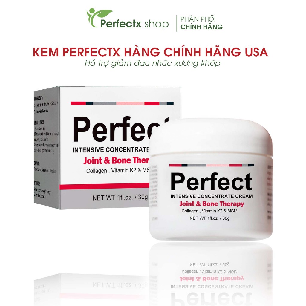 Perfectx Kem giảm đau nhức xương khớp, đau cơ, đau khớp gối, thoái hóa ...