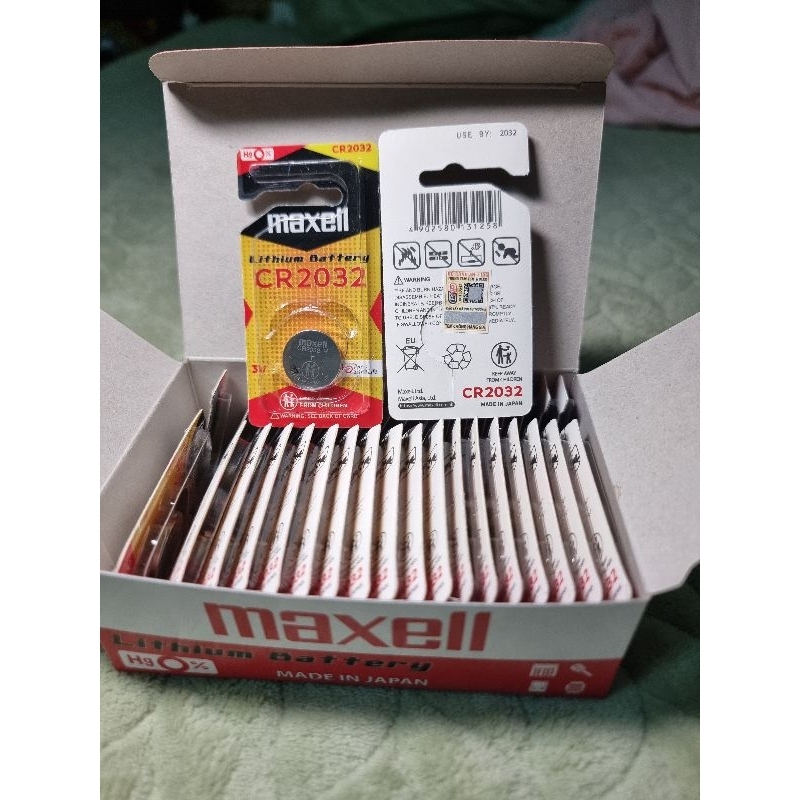Pin CR 2032 .lithium 3v maxell Chính hãng | Shopee Việt Nam