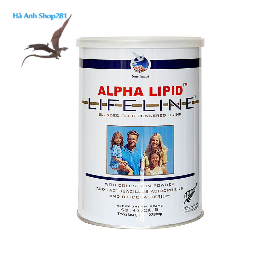 Sữa non Alpha Lipid Lifeline 450g Nhập khẩu từ NEW ZEALAND | Shopee ...
