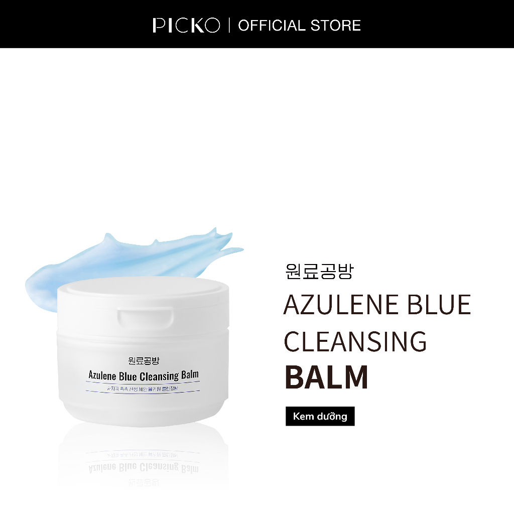 Sáp tẩy trang WOLLYO Azulene Blue Cleansing Balm | Shopee Việt Nam