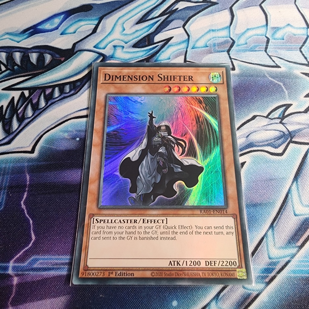 Bài Yugioh TCG UK [RA01-EN014] Dimension Shifter - Super Rare [SP ...