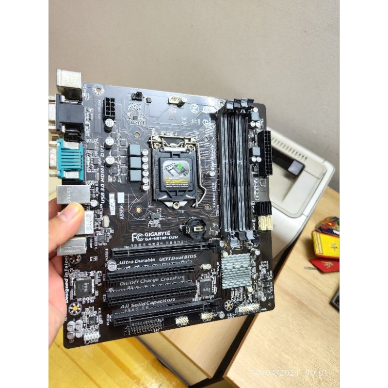 Main Gigabyte H81 4 khe ram, có cổng HDMI | Shopee Việt Nam