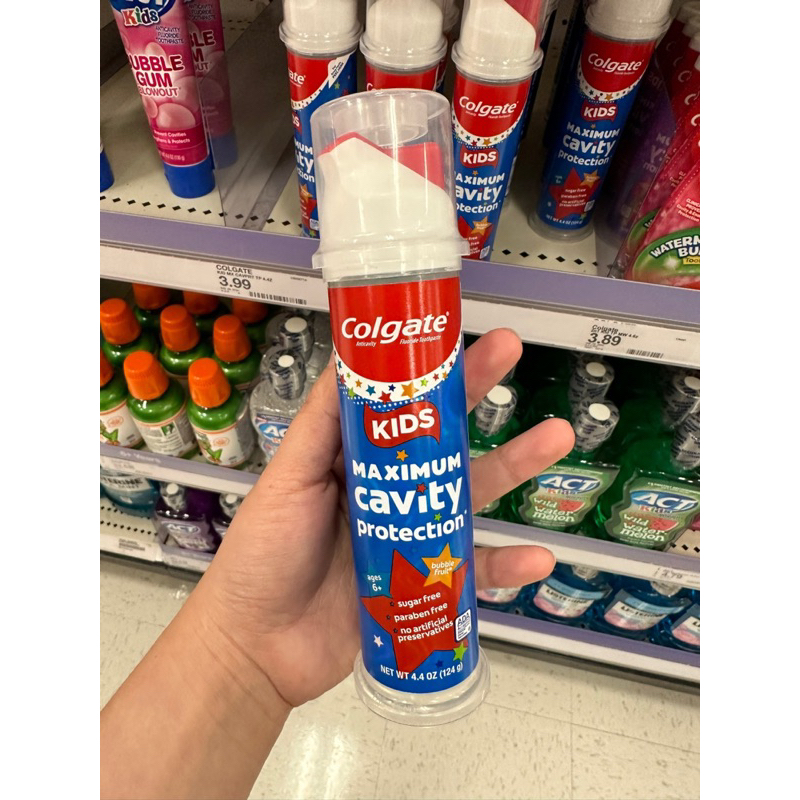 Kem đánh răng cho bé Colgate Kids Maximum Cavity Protection Pump ...