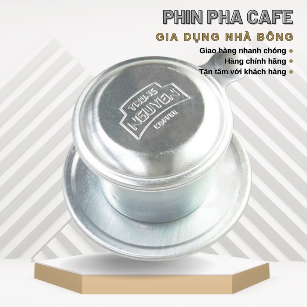 Phin lọc pha cà phê inox size nhỏ cao cấp, phin cafe Trung Nguyên | Shopee Việt Nam