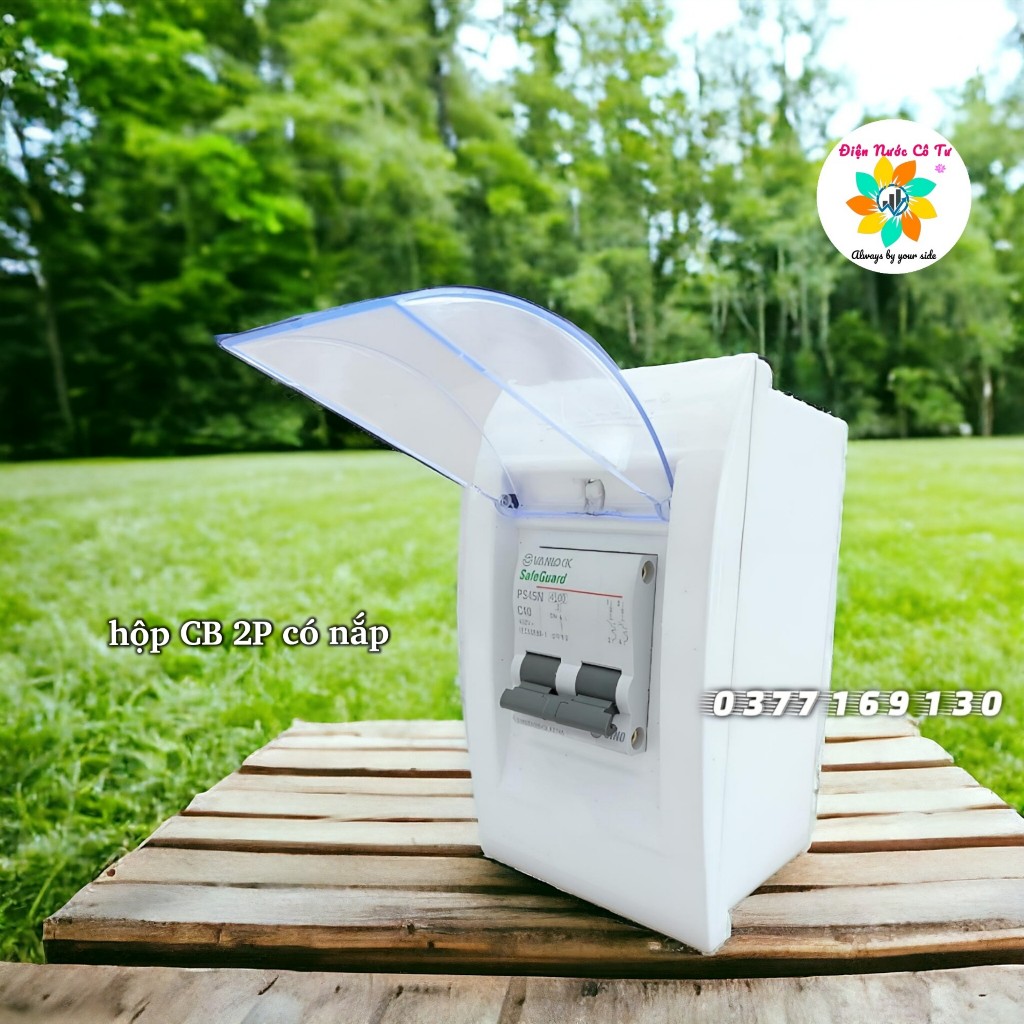 Hộp bảo vệ CB 2P CB chống giật có nắp đậy | Shopee Việt Nam