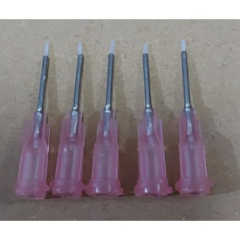 Kim bơm keo nhựa mũi sắt 16G lõi nhựa, 20G lõi nhựa,25G lõi nhựa (10 ...
