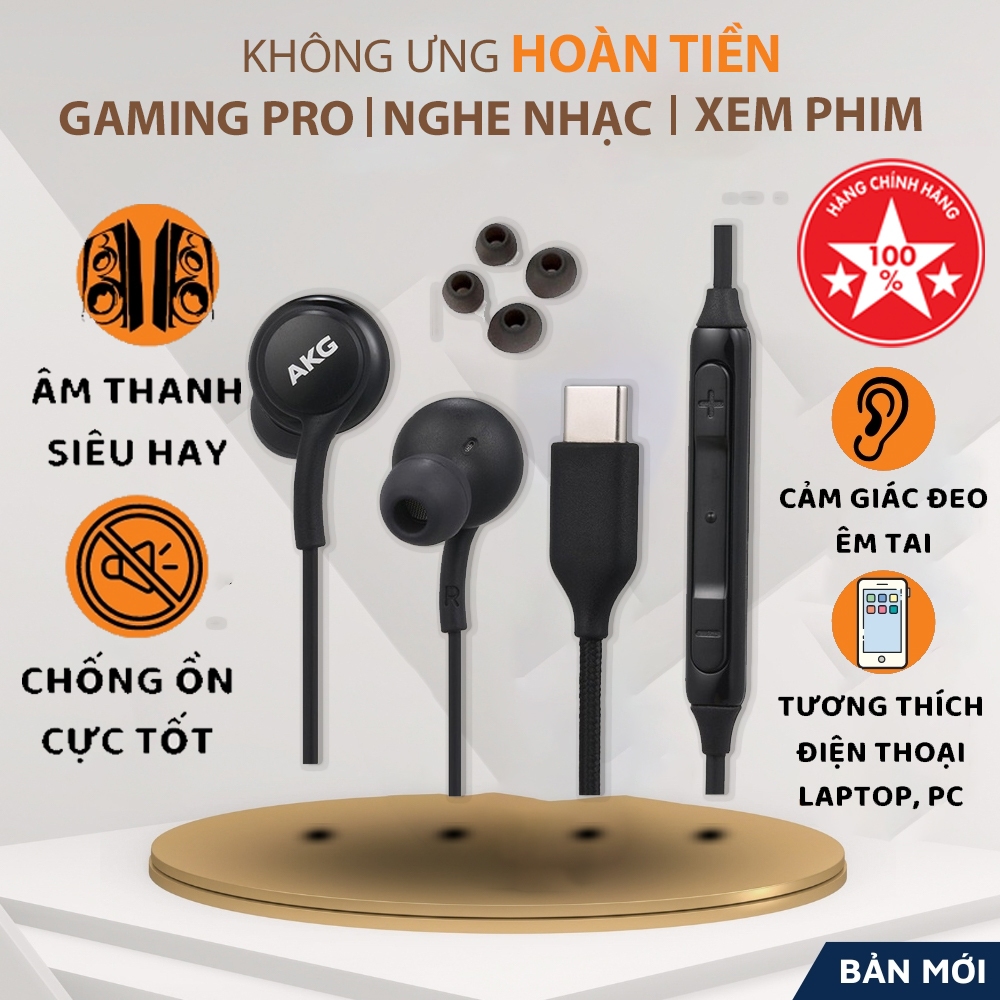 Tai nghe g AKG S20 Samsun, tai nghe Type C âm thanh cực bốc giá siêu ...