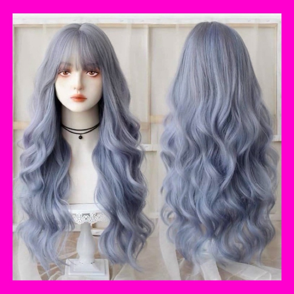 [TẶNG LƯỚI] Tóc giả nguyên đầu Hàn Quốc, Tóc giả cả đầu đẹp - TG982 | Shopee Việt Nam