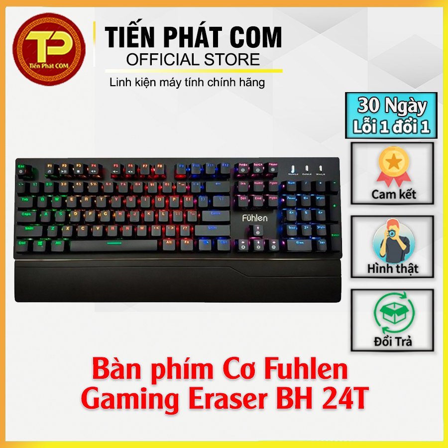 Bàn Phím Cơ Fuhlen Eraser - Bảo Hành 24 Tháng | Shopee Việt Nam
