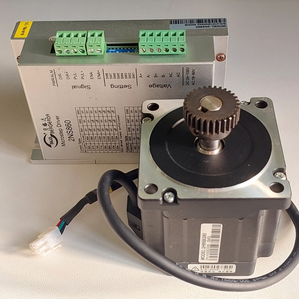 Combo Driver điều khiển động cơ bước kèm Step 42,57,86 DM542/DM442/BH86 ...