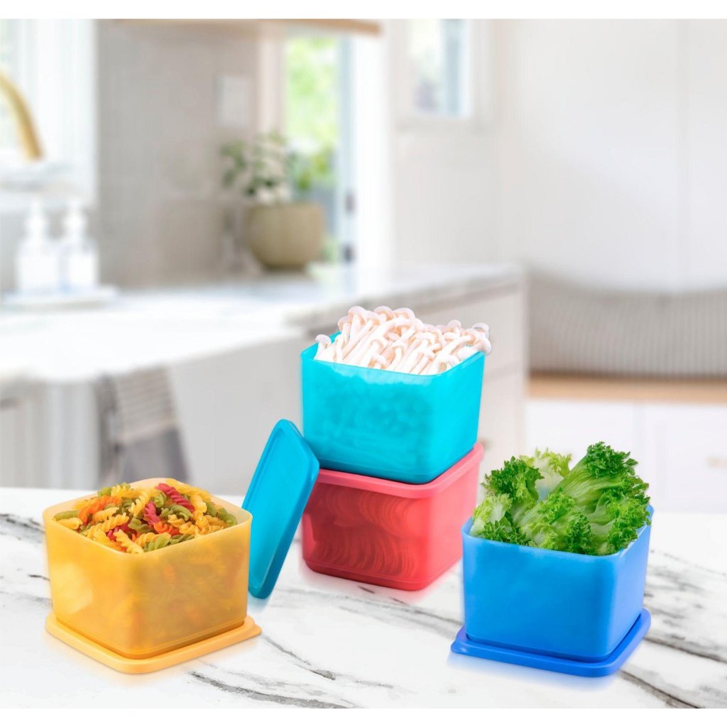 Hộp trữ mát Medium Square Round Dynamic màu mới dung tích 1 lit ...