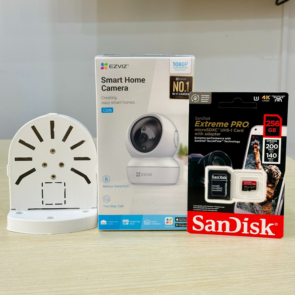 Camera EZVIZ C6N 2M/ H6C PRO 4M Xoay 360 Độ- Đàm Thoại 2 Chiều- Báo ...