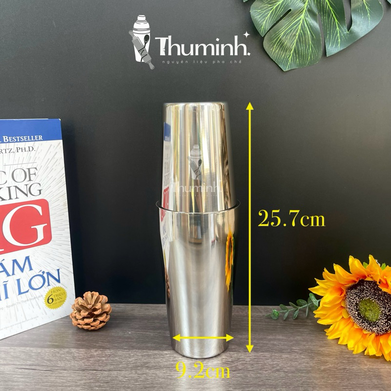 Bình Lắc Pha Chế Shaker 2 Mảnh Inox 750ml-600ml | Shopee Việt Nam