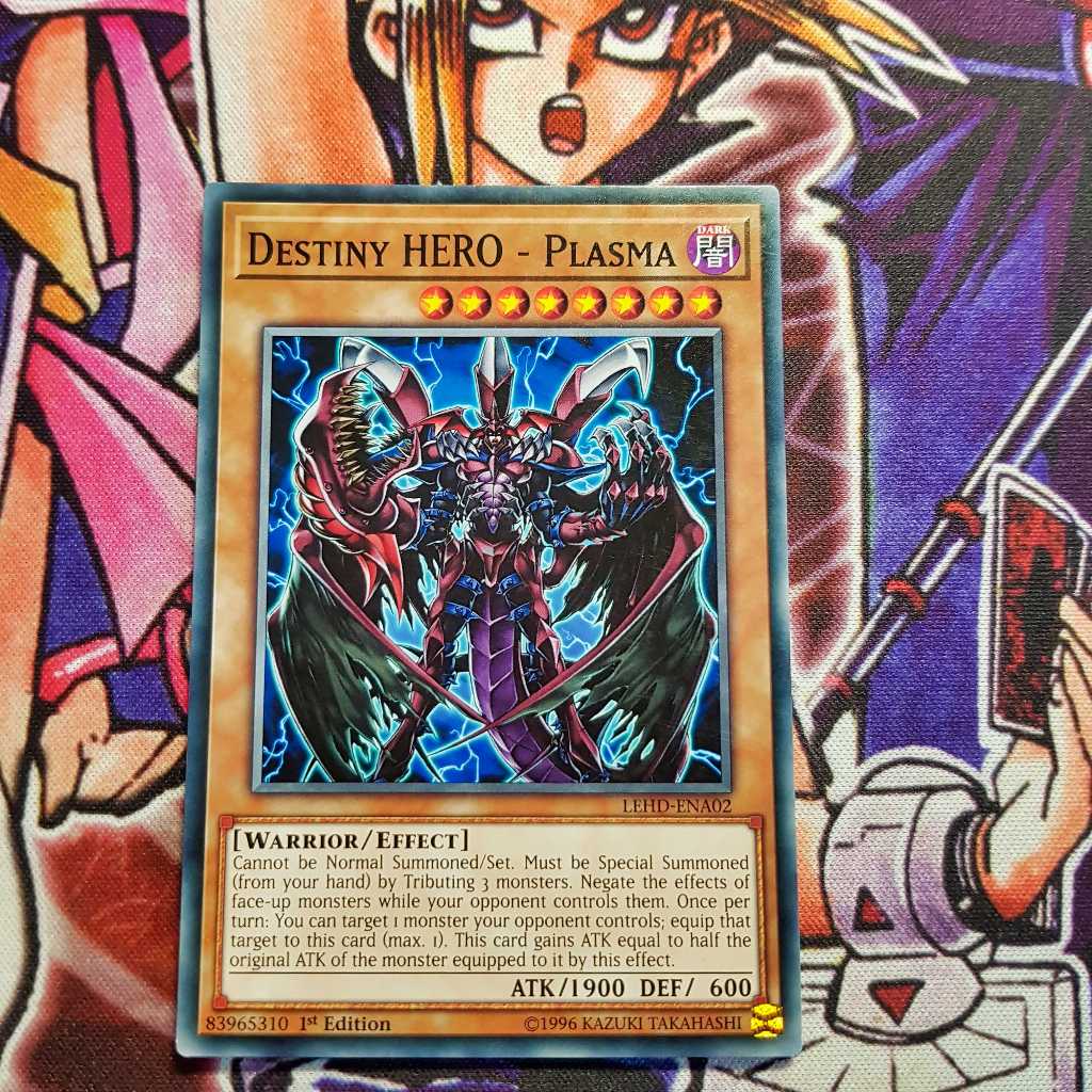 Thẻ bài Yugioh chính hãng | Destiny HERO - Plasma | LEHD Common ...