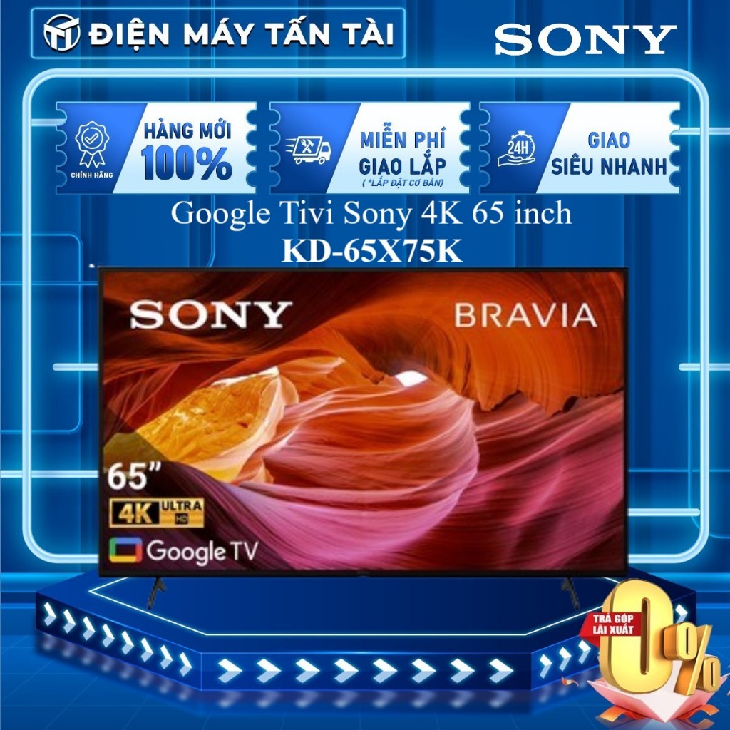 KD-65X75K - Google Tivi Sony 4K 65 inch KD-65X75K - GIAO MIỄN PHÍ TP ...
