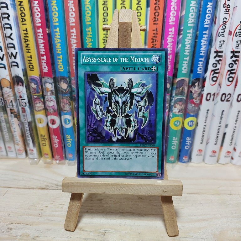 [ Đỗ Lạc Shop ] Thẻ Bài Mint90 Yugioh Spell Abyss-scale of the Mizuchi Common | Shopee Việt Nam