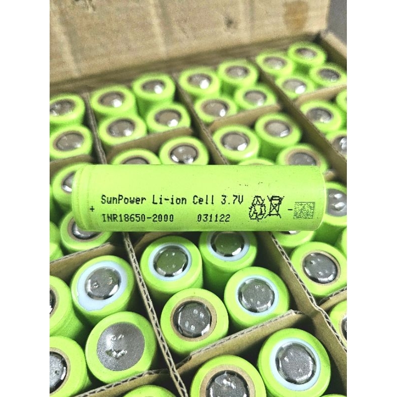 Pin Sunpower 2000 mAh tháo khối 10C 20A hàng đẹp loại I | Shopee Việt Nam