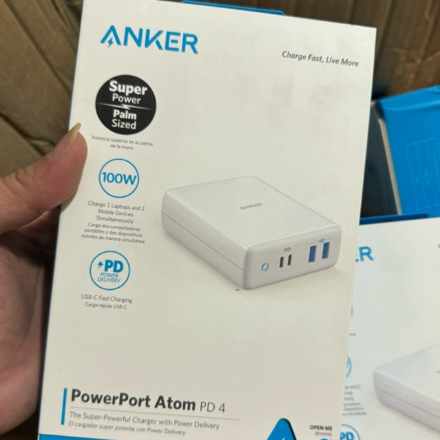 Sạc Bàn Anker Atom PD A2041 100W (2 PD & 2 PiQ) No PPS | Shopee Việt Nam