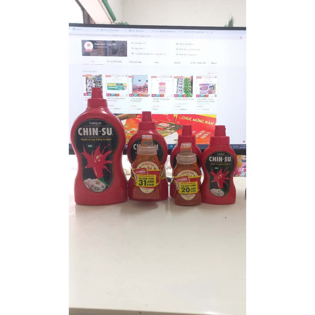 Tương Ớt Chinsu 1kg/500g/250g | Shopee Việt Nam