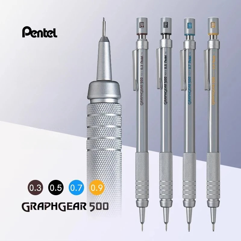 Chì Bấm Cơ Khí Pentel Graphgear 500 Graph gear | Shopee Việt Nam