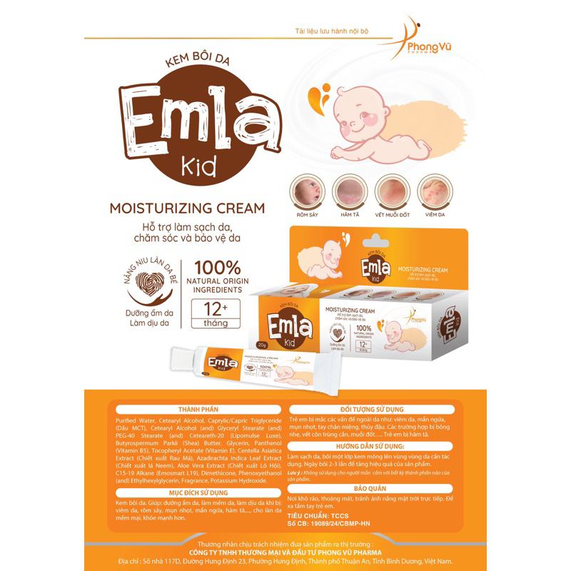 KEM BÔI DA EMLA KID | Shopee Việt Nam