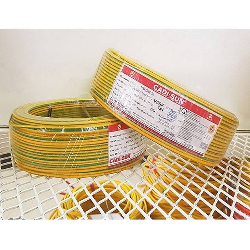 DÂY TIẾP ĐỊA - Dây Đơn (CADI-SUN) Chính hãng - Cuộn 100m 1x1,5/1x2,5 ...