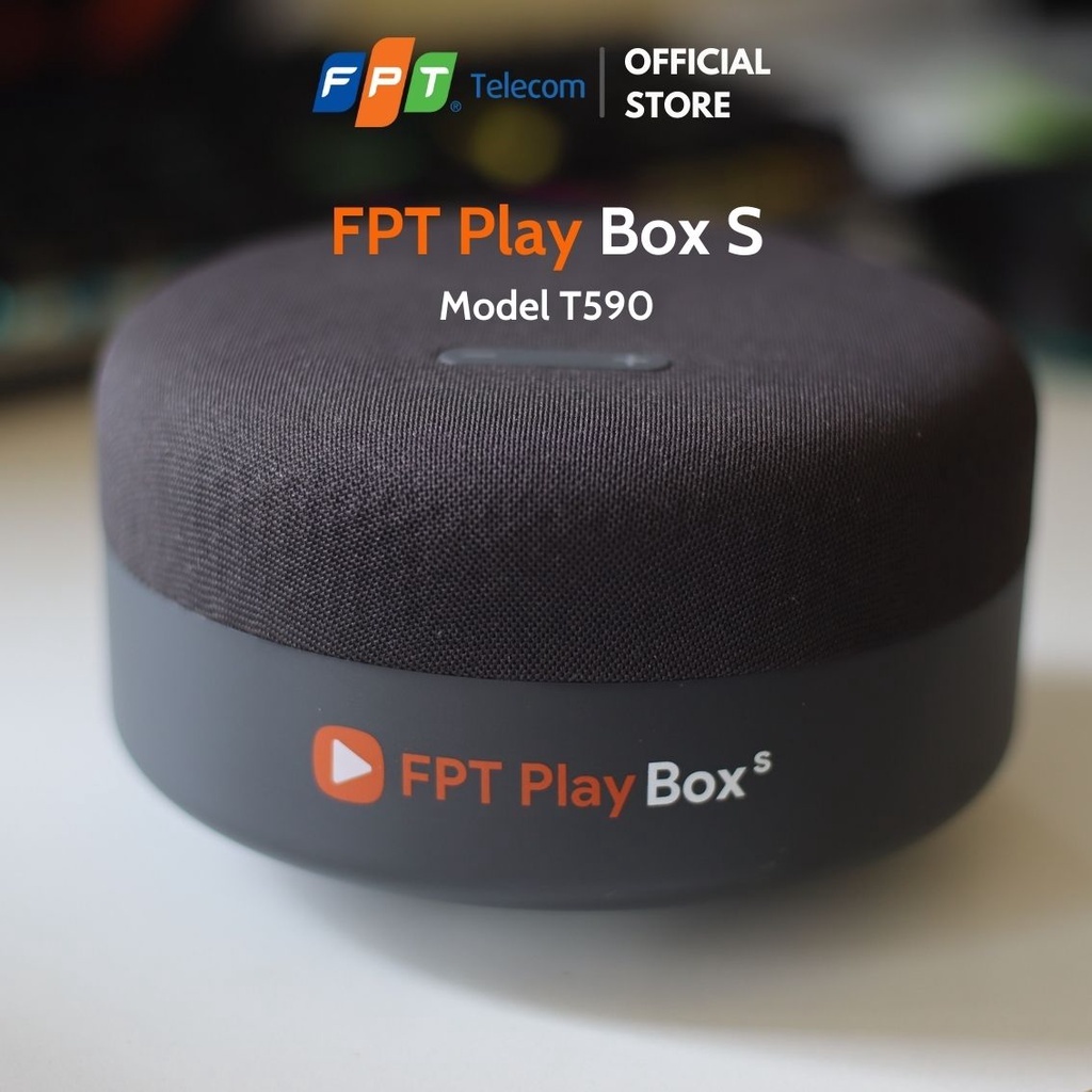FPT Play Box S 2021 - Model T590 - Hand Free TV Box Tích Hợp Loa Thông ...